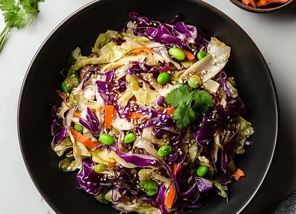 Asian Cabbage Stir Fry How to Make in 7 Steps