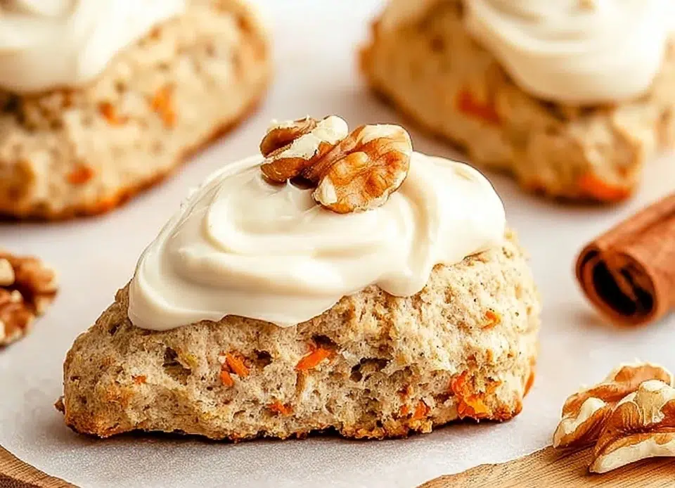 Easter Carrot Cake Scones Best Irresistible Recipe